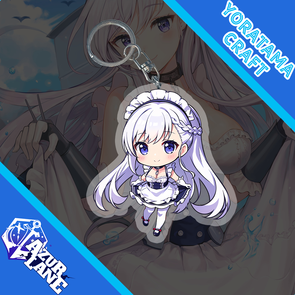 Jual Gantungan Kunci Belfast Azur Lane, Keychain Anime Lucu | Shopee ...