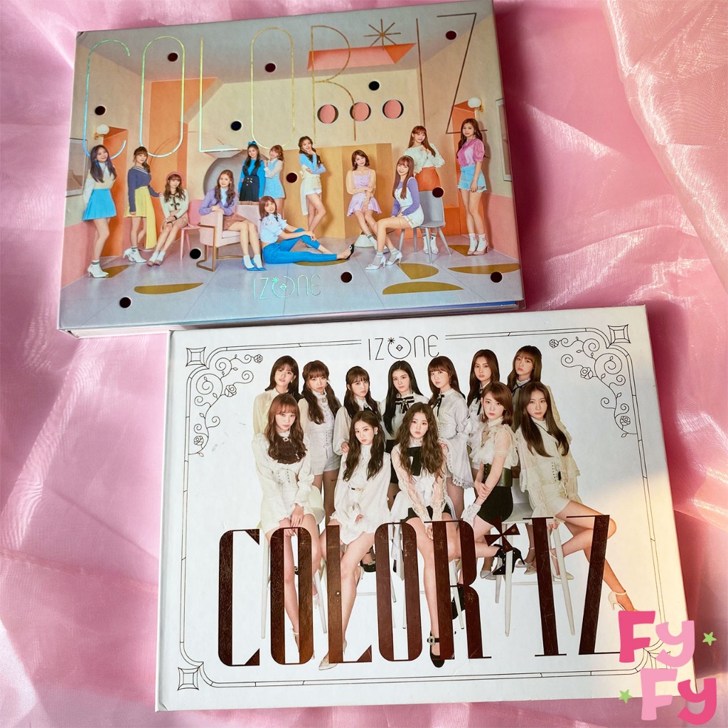 Jual IZ*ONE COLOR*IZ [ ALBUM ONLY ] - Rose & Color ver. - Kwon Eunbi | Shopee Indonesia