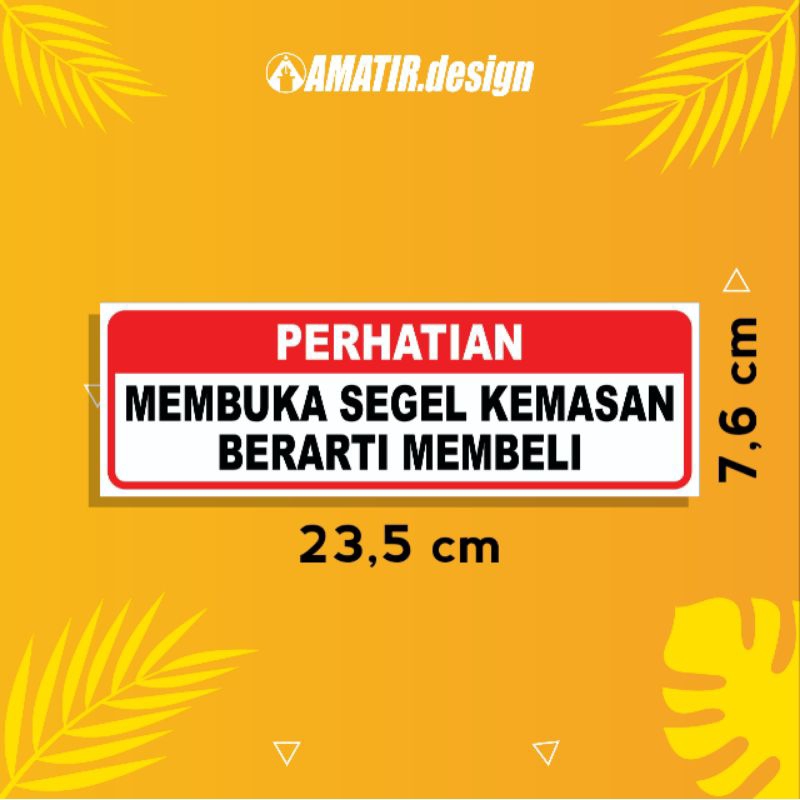 Jual STIKER TOKO 4, STIKER BARANG YG SUDAH DIBELI TIDAK BISA DITUKAR ...