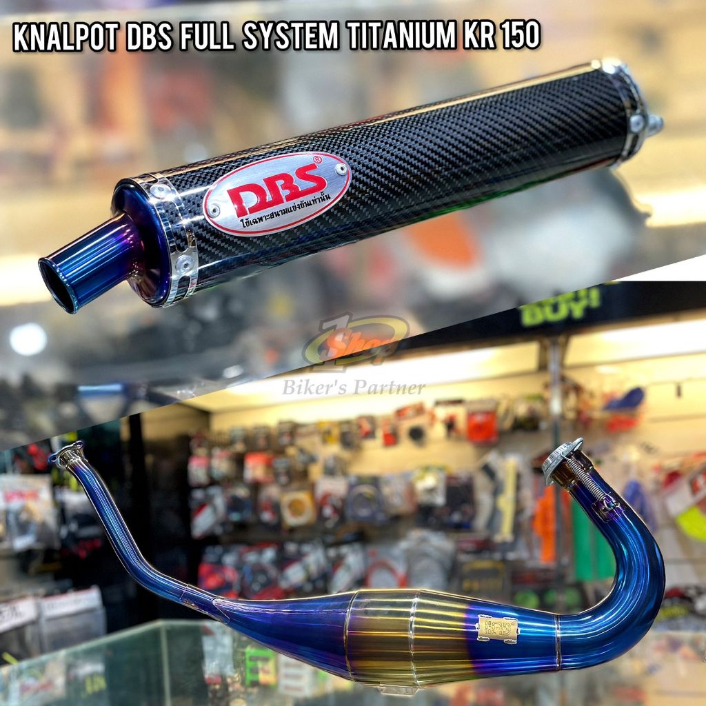 Jual Knalpot DBS Full Titanium Original Made In Thailand Kawasaki Ninja ...
