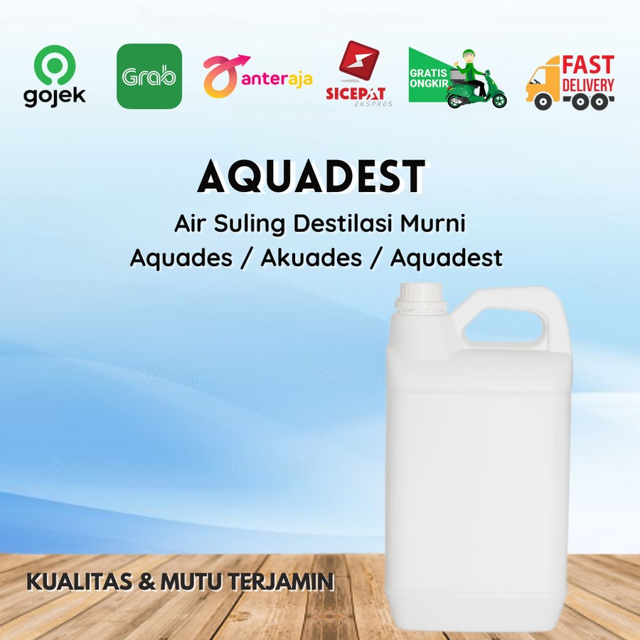 Jual Aquadest / Air destilasi / Destilled water | Shopee Indonesia