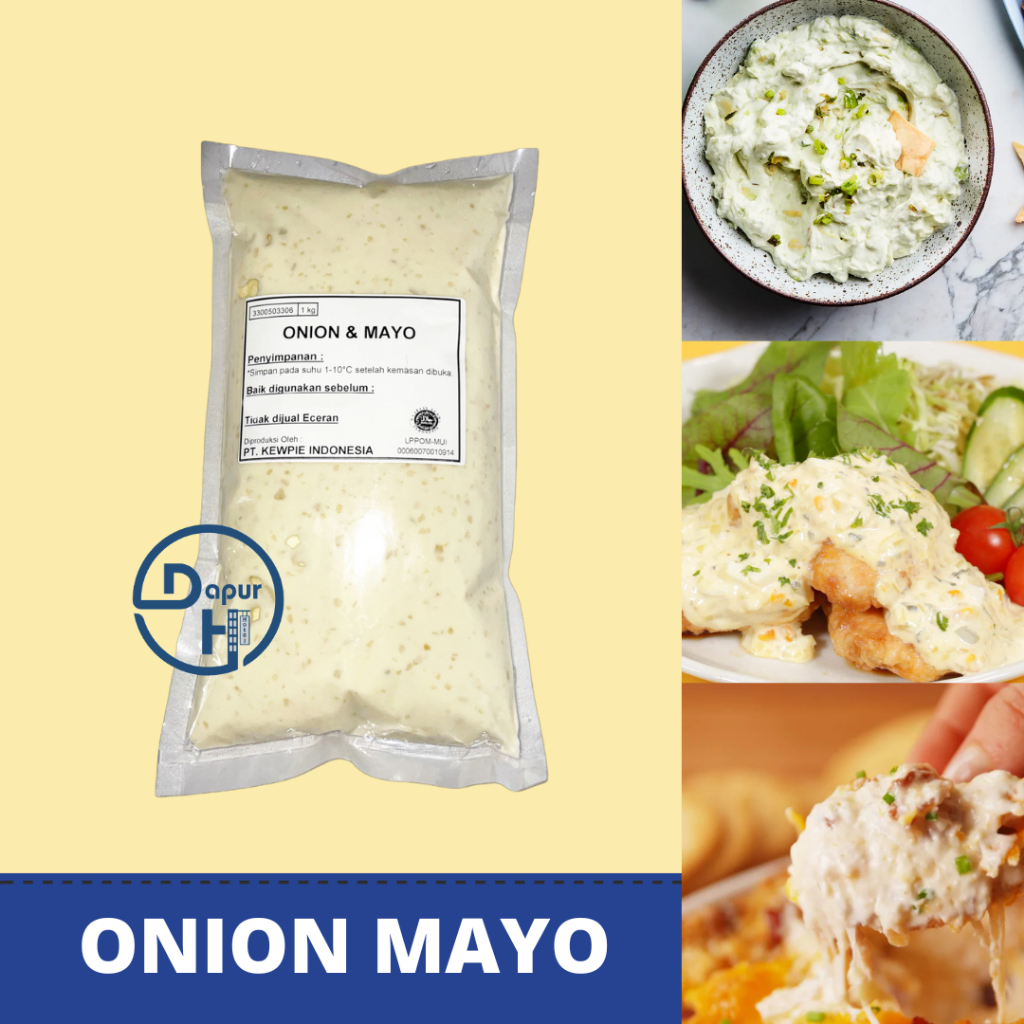 Jual KEWPIE Cooking Sauce Onion Mayo 1 Kg / Mayonaise// | Shopee Indonesia