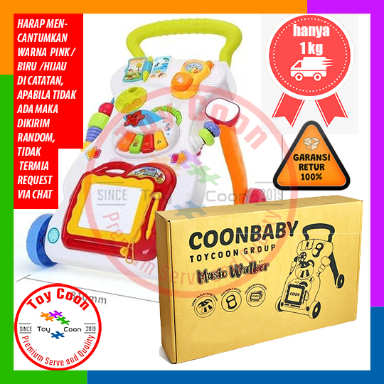 Jual MAINAN BAYI DORONG BABY PUSH WALKER ALAT BANTU JALAN BABY WALKER ...