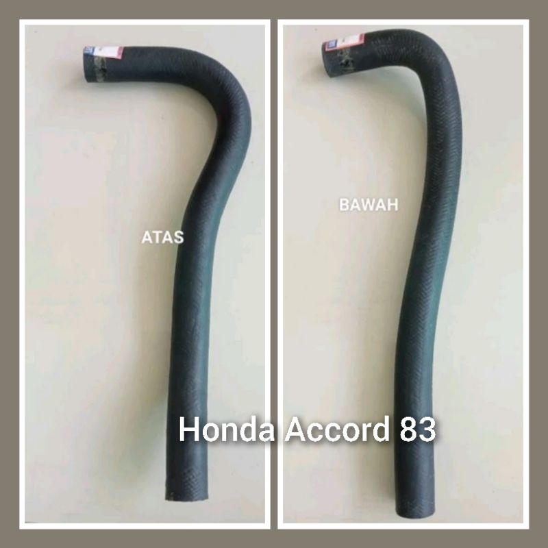 Jual Selang radiator Honda Accord 83 slang Atas dan bawah | Shopee ...