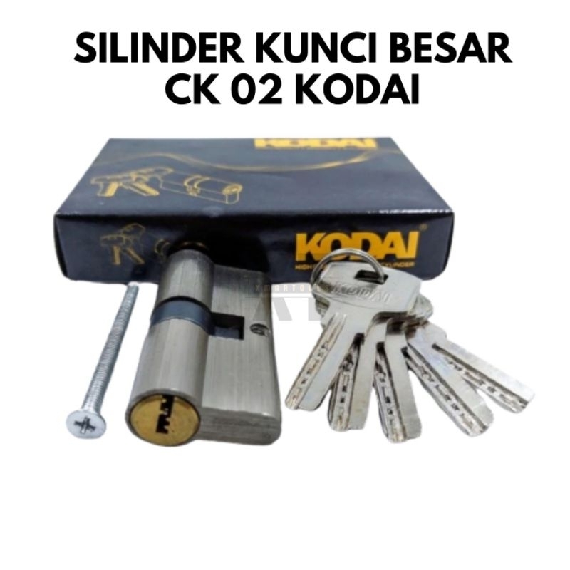 Jual CYLINDER LOCK Kunci anak silinder kunci pintu besar KODAI CK 02 | Shopee Indonesia