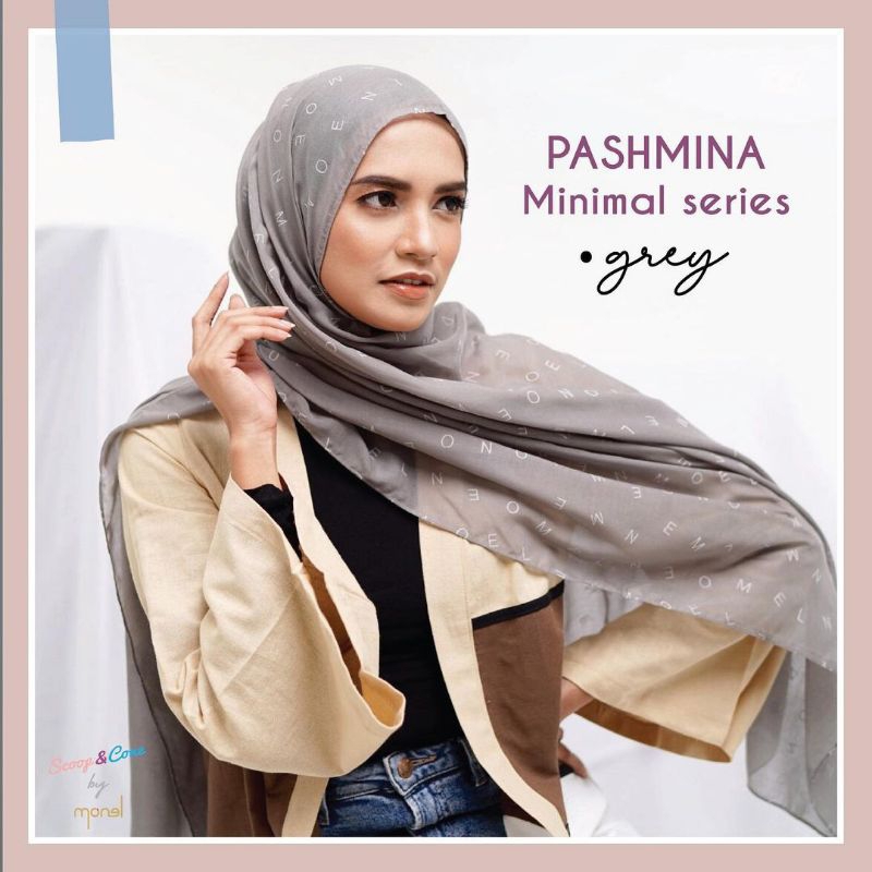Jual !!!CUCI GUDANG!!! HIJAB MONEL PASHMINA MINIMAL SERIES | Shopee ...
