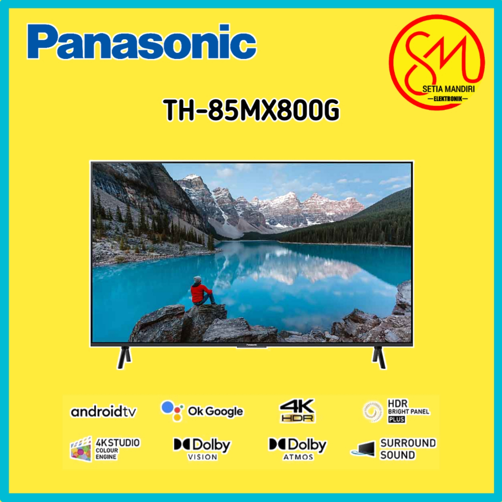Jual PANASONIC TV 85MX800G / TH-85MX800G / TH 85MX800 4K GOOGLE TV 85 ...