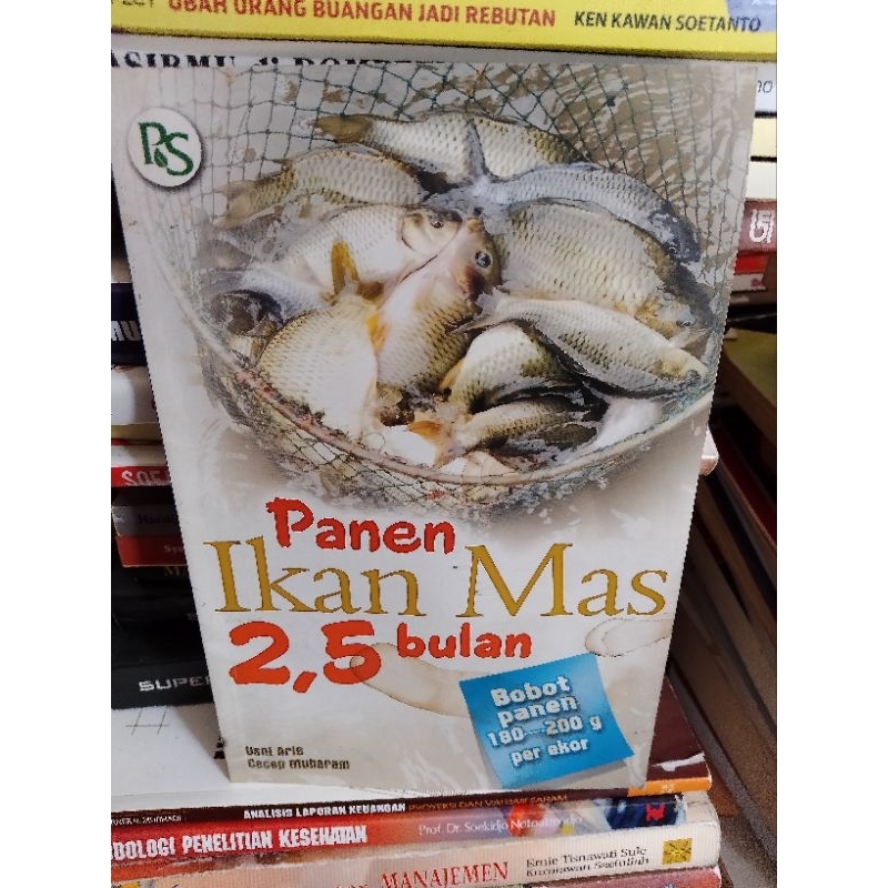 Jual buku budidaya panen ikan mas dua setengah bulan | Shopee Indonesia