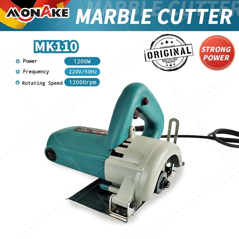 Jual Mesin Potong Keramik 4inch MONAKE MK110 Marble Cutter 4inch GERMAN TEKNOLOGI GARANSI 2 ...