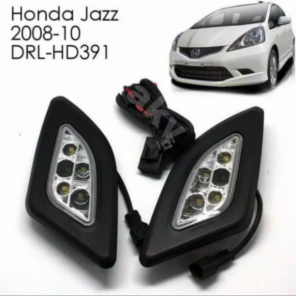 Jual Foglamp DRL Honda Jazz 2008-2010 RS premium | Shopee Indonesia
