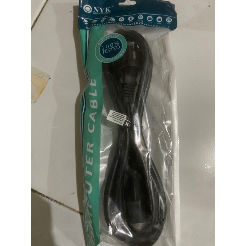 Jual Kabel Power Computer PC (Bukan notebook) Nyk Tebal | Shopee Indonesia