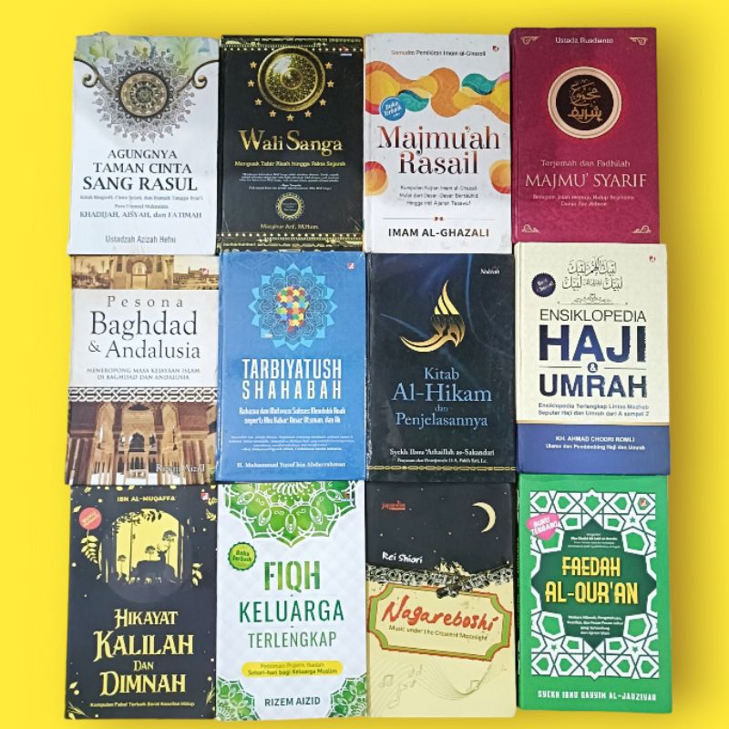 Jual OBRAL buku bacaan islami TEBAL // HARDCOVER // motivasi islami ...