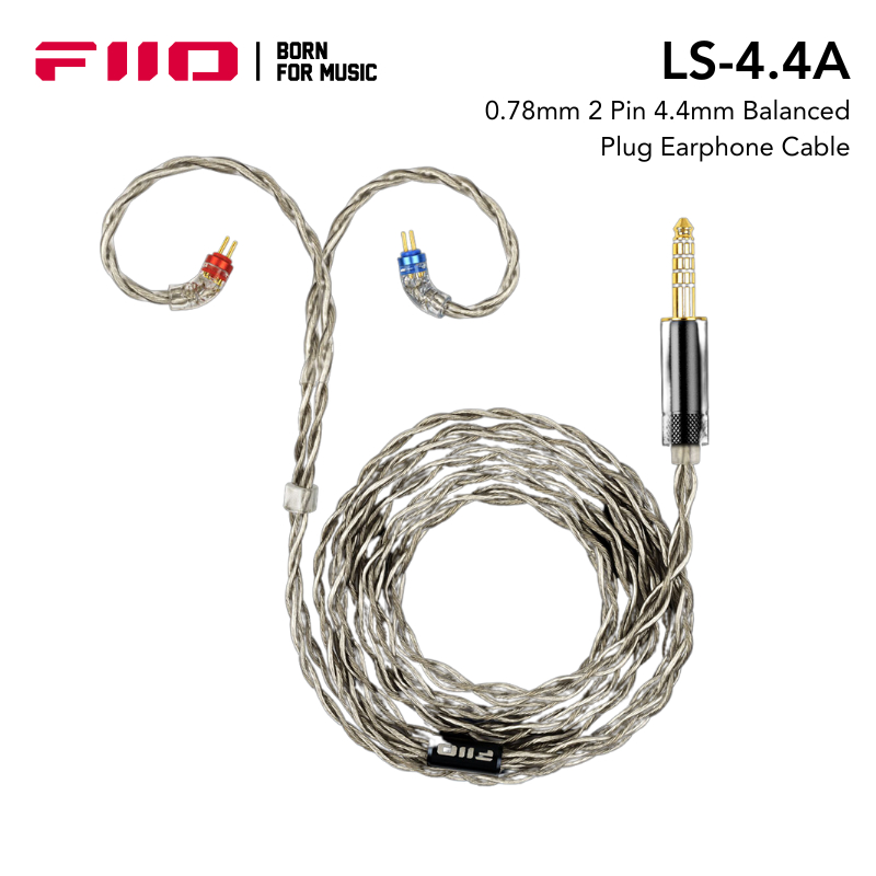 Jual FiiO LS-4.4A 0.78mm 2 Pin 4.4mm Balanced Plug Earphone Cable ...