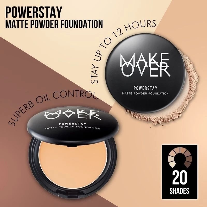 Jual Make Over Powerstay Matte Powder Foundation | Shopee Indonesia