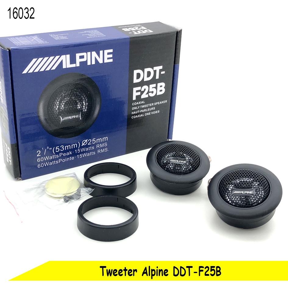 Jual Tweeter Mobil Alpine DDT-F25B Twiter Dome Crossover | Shopee Indonesia
