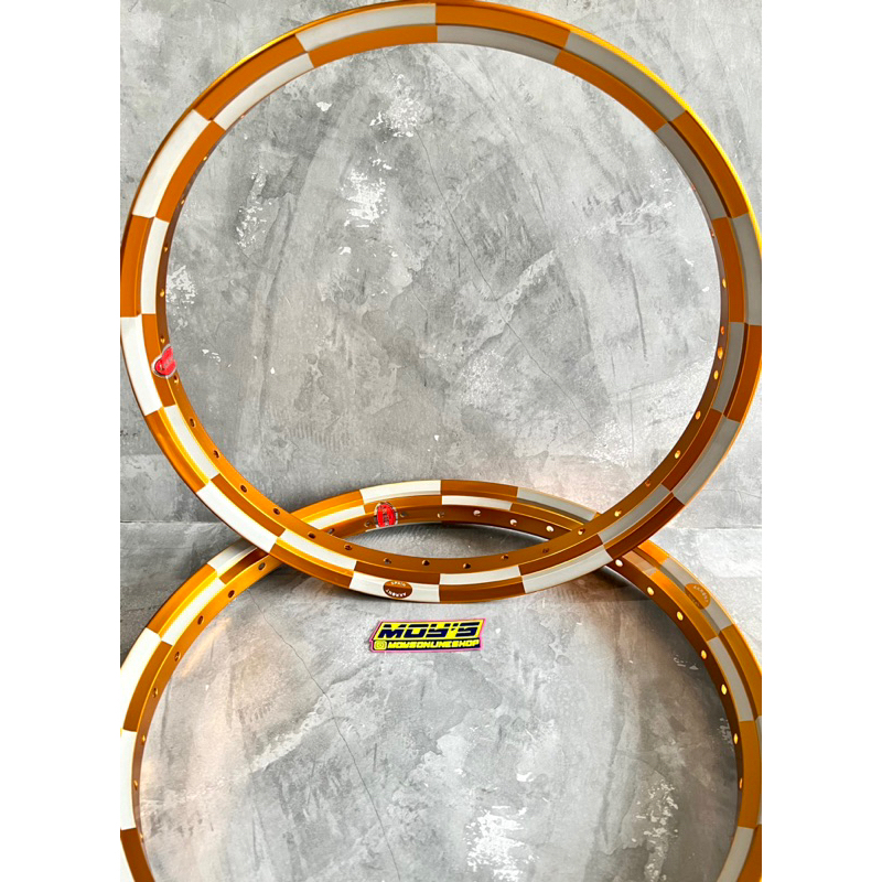 Jual Velg akront morad spain motif catur ukuran 140/140-17 original ...