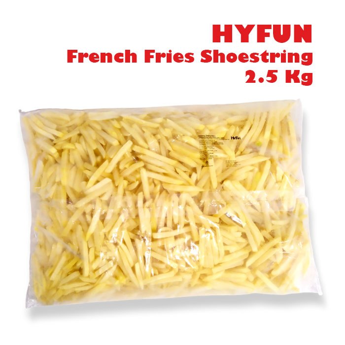 Jual HYFUN French Fries Shoestring Kentang Goreng 2.5 Kg | Shopee Indonesia