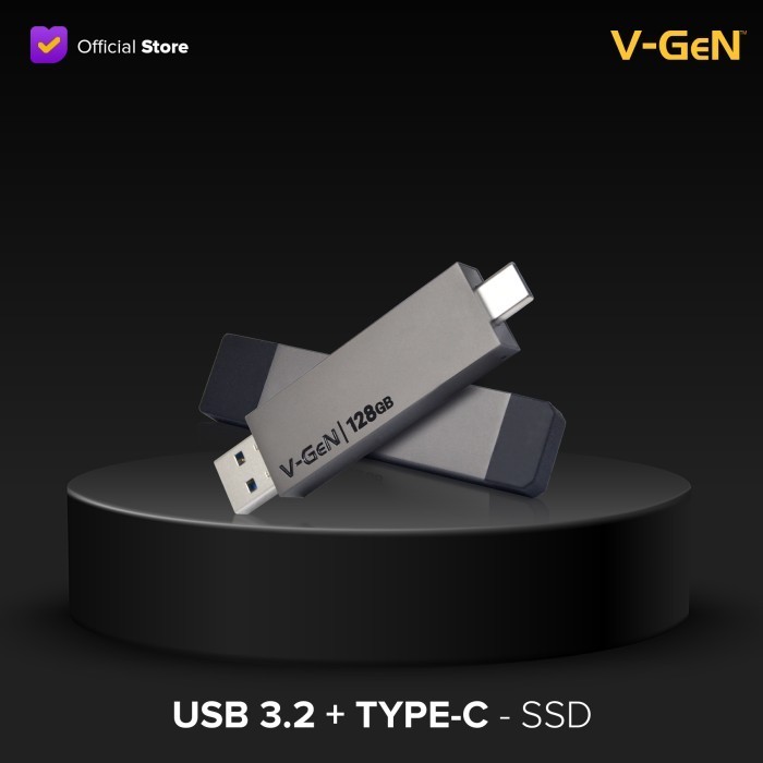 Jual V-GeN SSD Portable 128GB 256GB 512GB 1TB HDD External Type-C VGEN ...