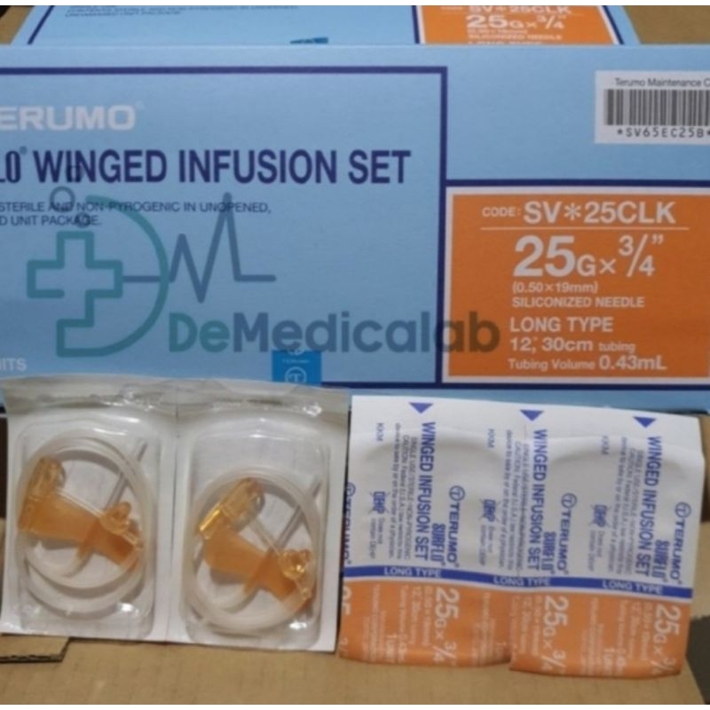 Jual Wing 25G Terumo / Wing 25 Terumo / Wing Needle | Shopee Indonesia