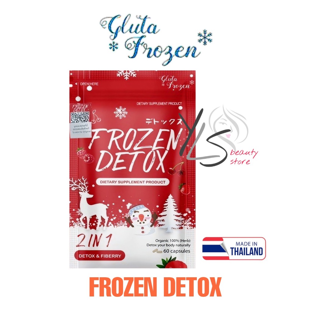 Jual GLUTA FROZEN DETOX 2in1 DETOX & FIBERRY 60 kapsul ORIGINAL ...