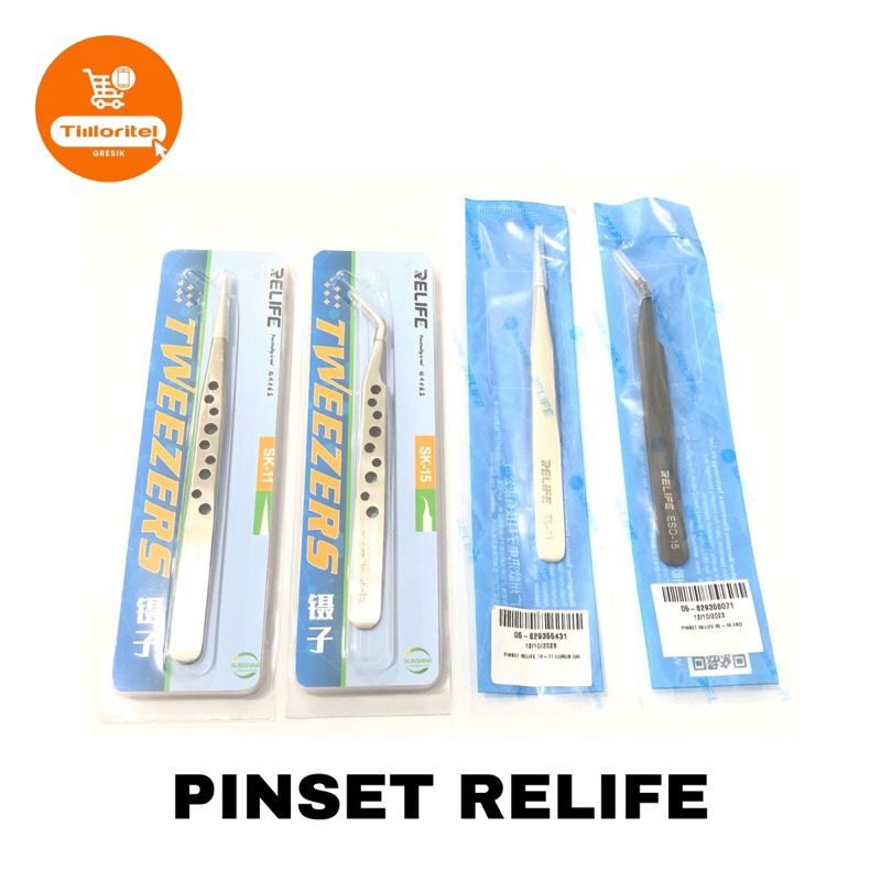 Jual PINSET RELIFE / PINSET LURUS / PINSET BENGKOK | Shopee Indonesia