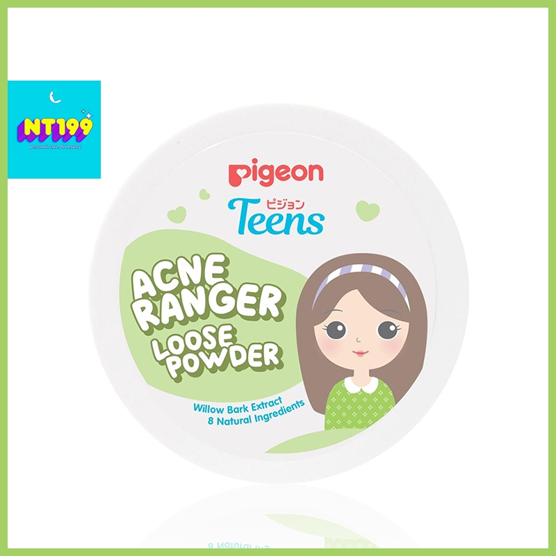 Jual Pigeon Teens Acne Ranger Loose Powder 12gr | Shopee Indonesia