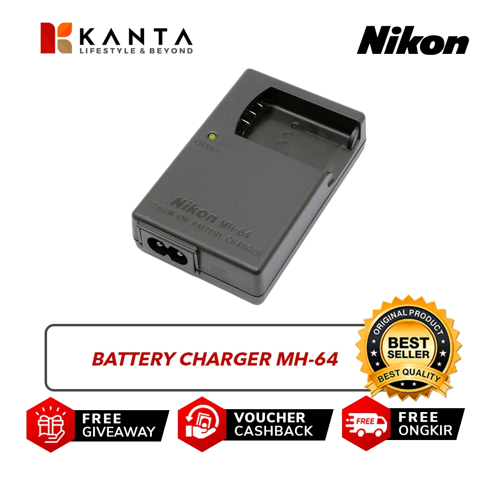 Jual Nikon MH-64 Universal Battery Charger | Shopee Indonesia