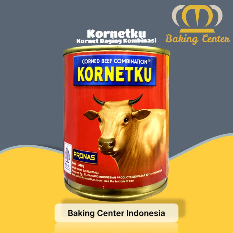 Jual Kornetku Kornet Daging Sapi Kombinasi 340g | Shopee Indonesia