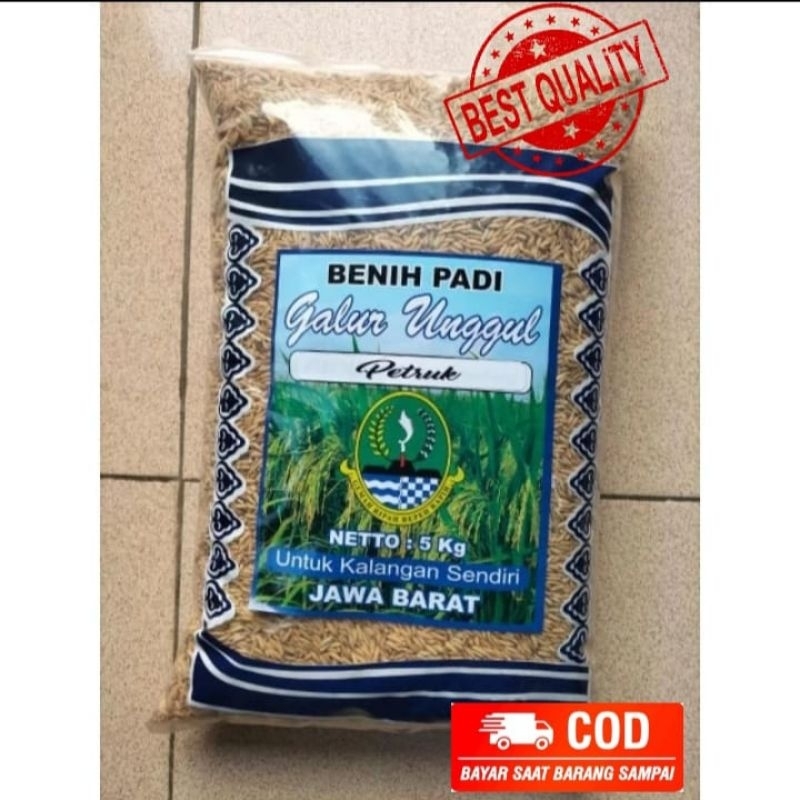 Jual Benih Padi Unggul terbaru PETROK | Shopee Indonesia