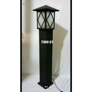 Jual Lampu Taman Tiang Outdoor Seri TM 007 1 METER | Shopee Indonesia