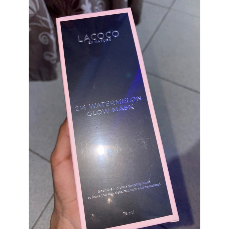 Jual Lacoco 2% watermelon glow mask (NEW) | Shopee Indonesia