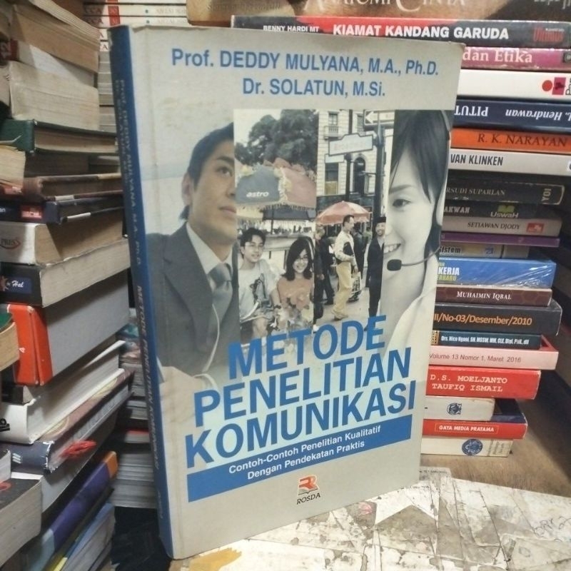 Jual METODE PENELITIAN KOMUNIKASI by Prof Deddy Mulyana Ma Phd | Shopee ...