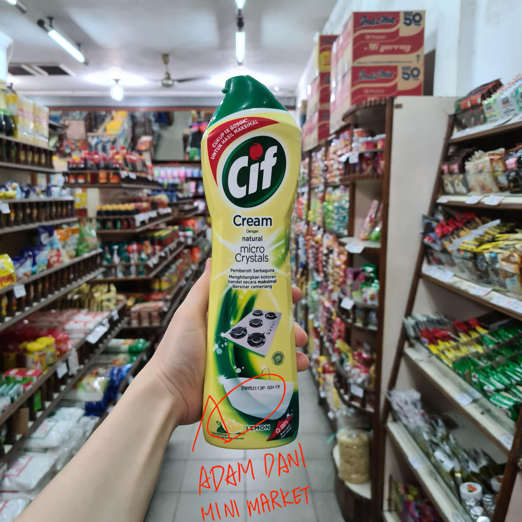 Jual CIF CREAM MICRO CRYSTALS PEMBERSIH SERBAGUNA LEMON / ORIGINAL 660g ...