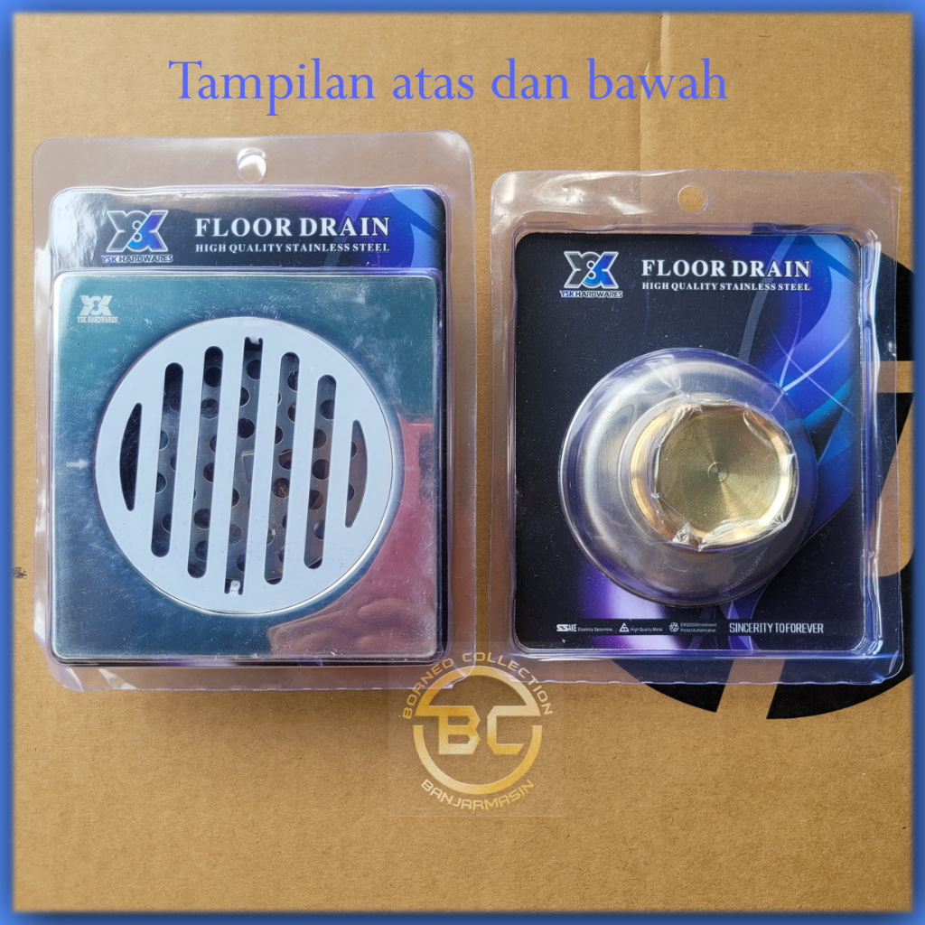 Jual Saringan Air Kamar Mandi / WC (Afur/Floor Drain) Stainless 4 ...