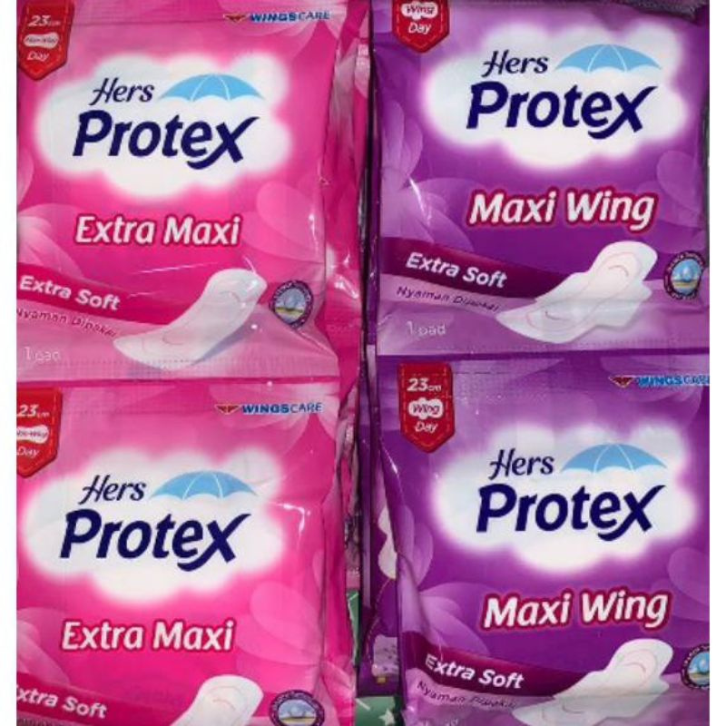 Jual HERS PROTEX EXTRA SOFT SACHET 23CM | PEMBALUT SACHET Hers Protex ...