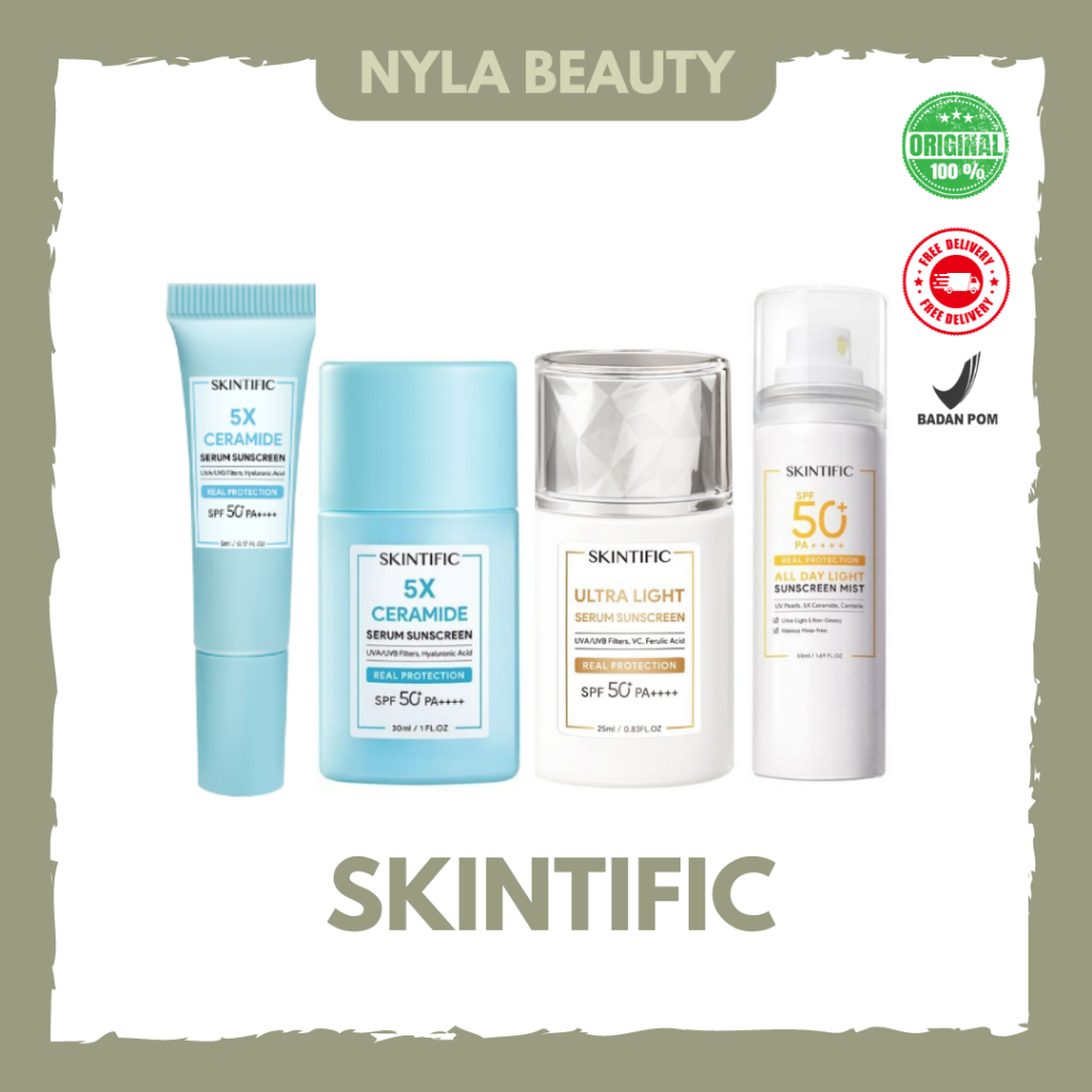 Jual SKINTIFIC - 5x Ceramide Serum Sunscreen SPF 50 PA++++ || Ultra ...