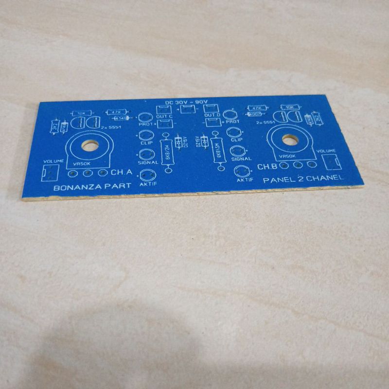 Jual PCB Panel Depan Box 1U 2Channel | Shopee Indonesia