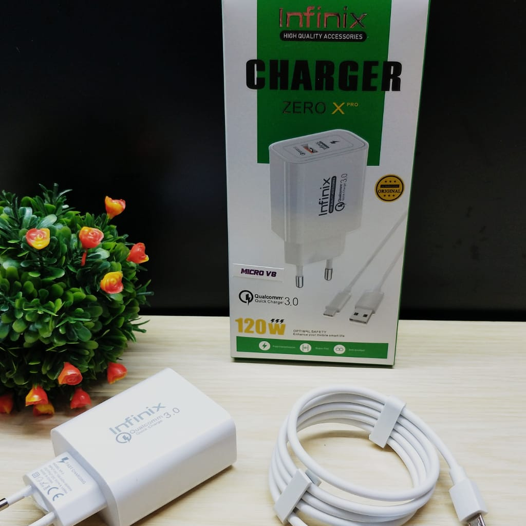 Jual ALL TYPE CHARGER INFINIX 120W HOT30 120W Ori 100% fast charging ...