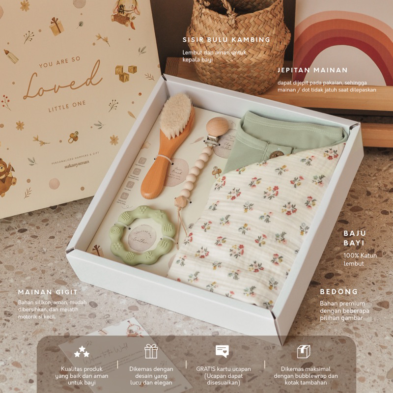 Jual Baby Gift Set Box Series | Baby Hampers | Hadiah Kelahiran Bayi ...