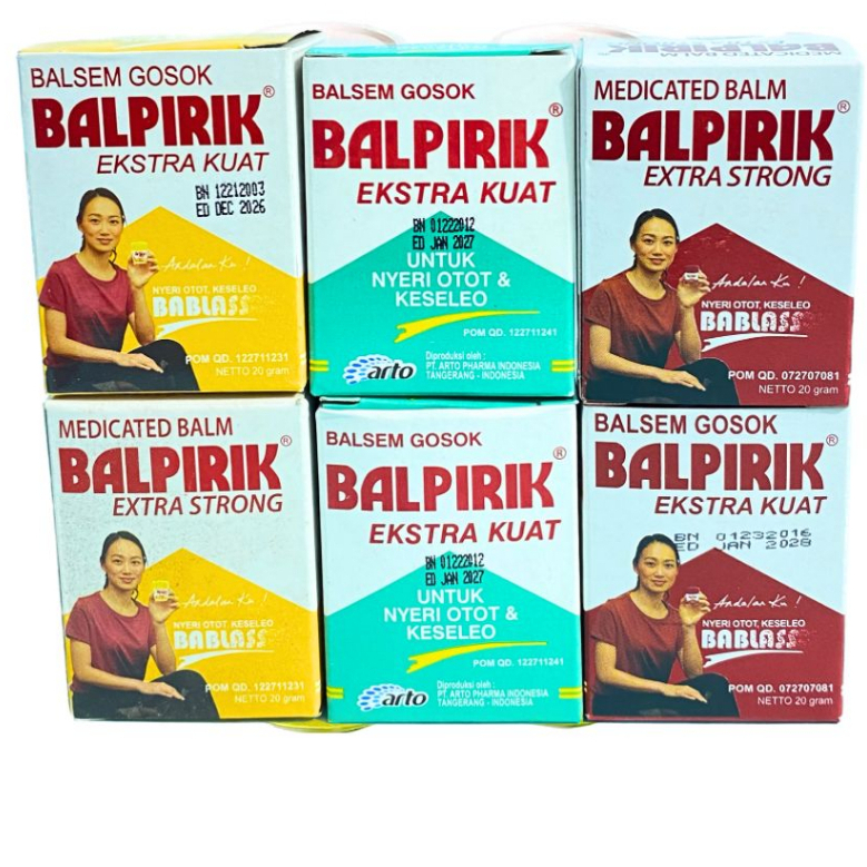 Jual BALSEM BALPIRIK EKSTRA KUAT (20GR) | Shopee Indonesia