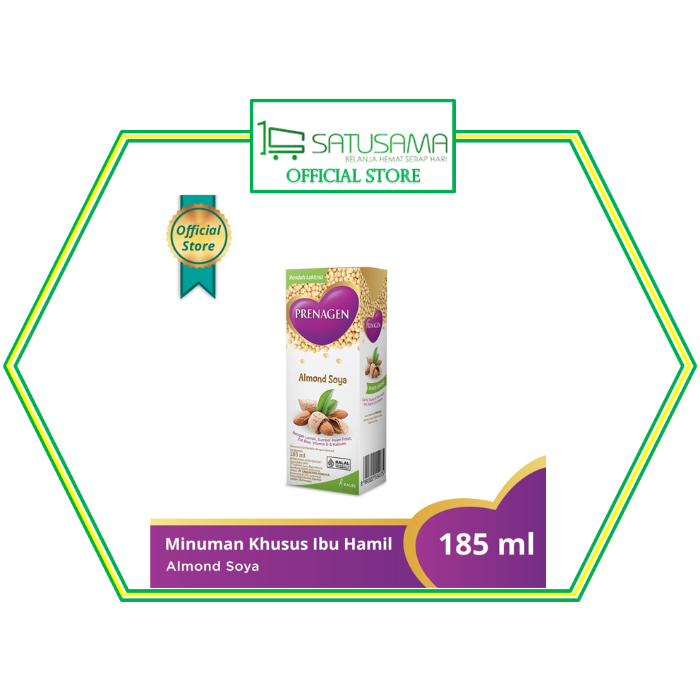 Jual PRENAGEN UHT ALMOND BARLEY SOYA 185 ML | Shopee Indonesia