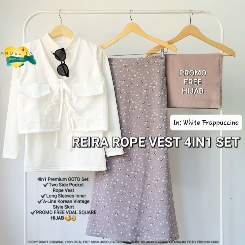 Jual REIRA ROPE VEST 4 IN 1 SET PAKET HEMAT LENGKAP PREMIUM PROMO FREE ...