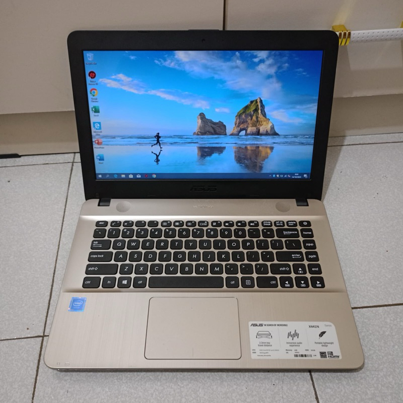 Jual Laptop Merek Asus X441NA, Normal Semua Siap Pakai, Warna Black ...
