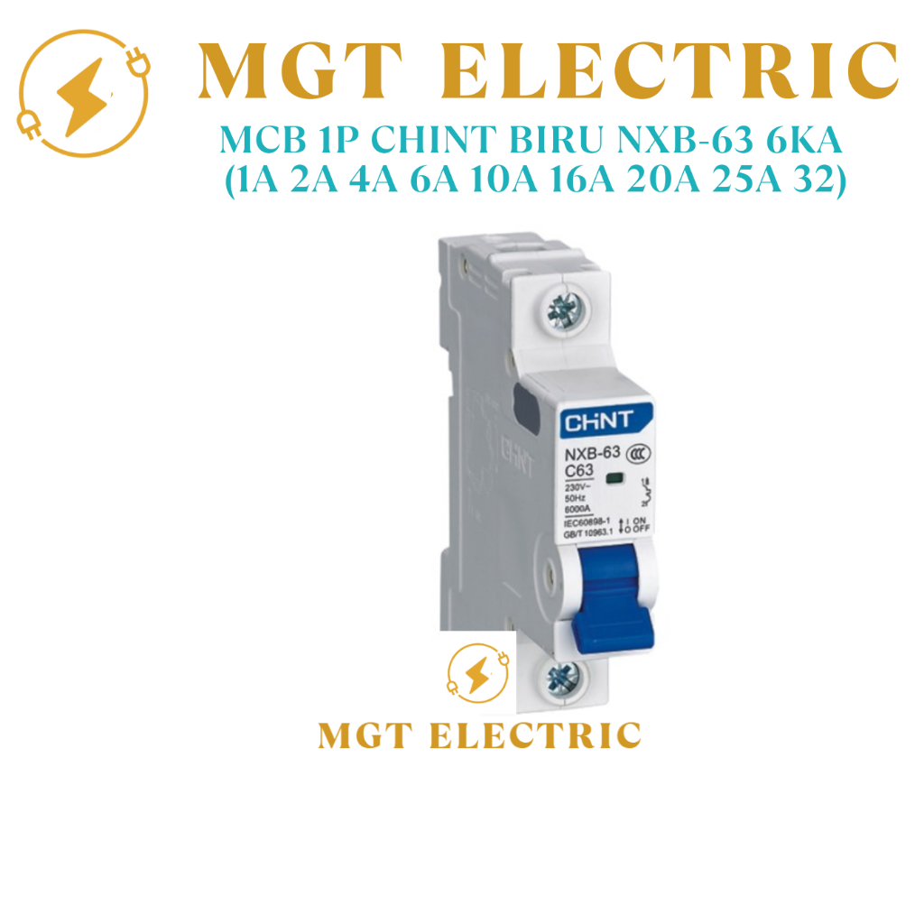 Jual MCB Chint NXB-63 NXB63 1P | Shopee Indonesia