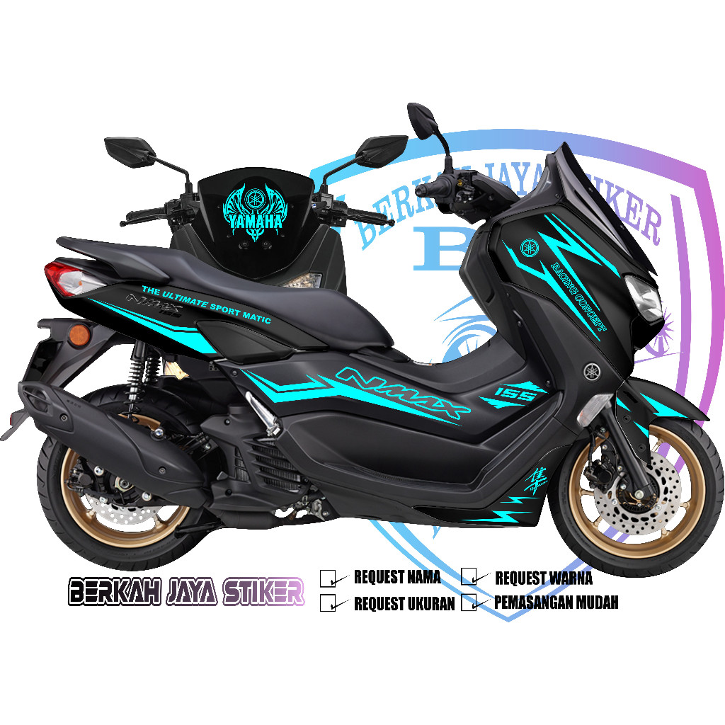 Jual Striping Cutting Sticker NMAX NEW 2020 - StikerNMAX NEW 2020 2021 ...