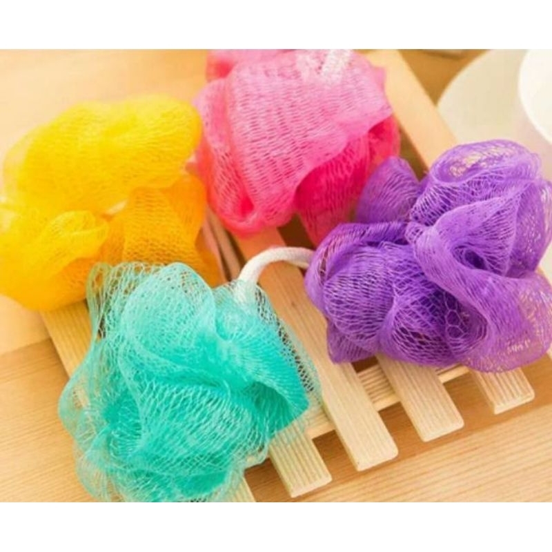 Jual spon mandi jaring isi 12 pcs | Shopee Indonesia