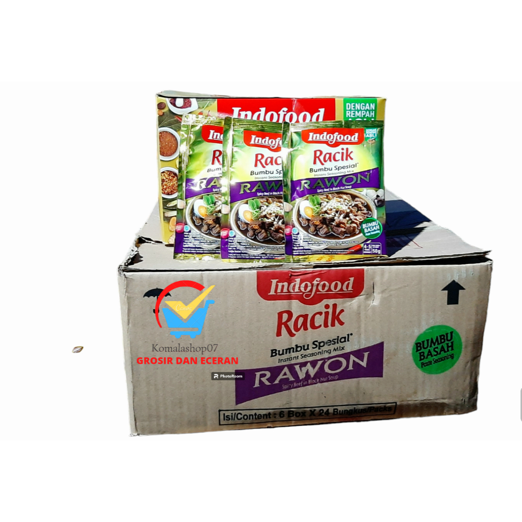 Jual INDOFOOD BUMBU RACIK RAWON 45G BUMBU INSTAN BUMBU SIAP SAJI ...