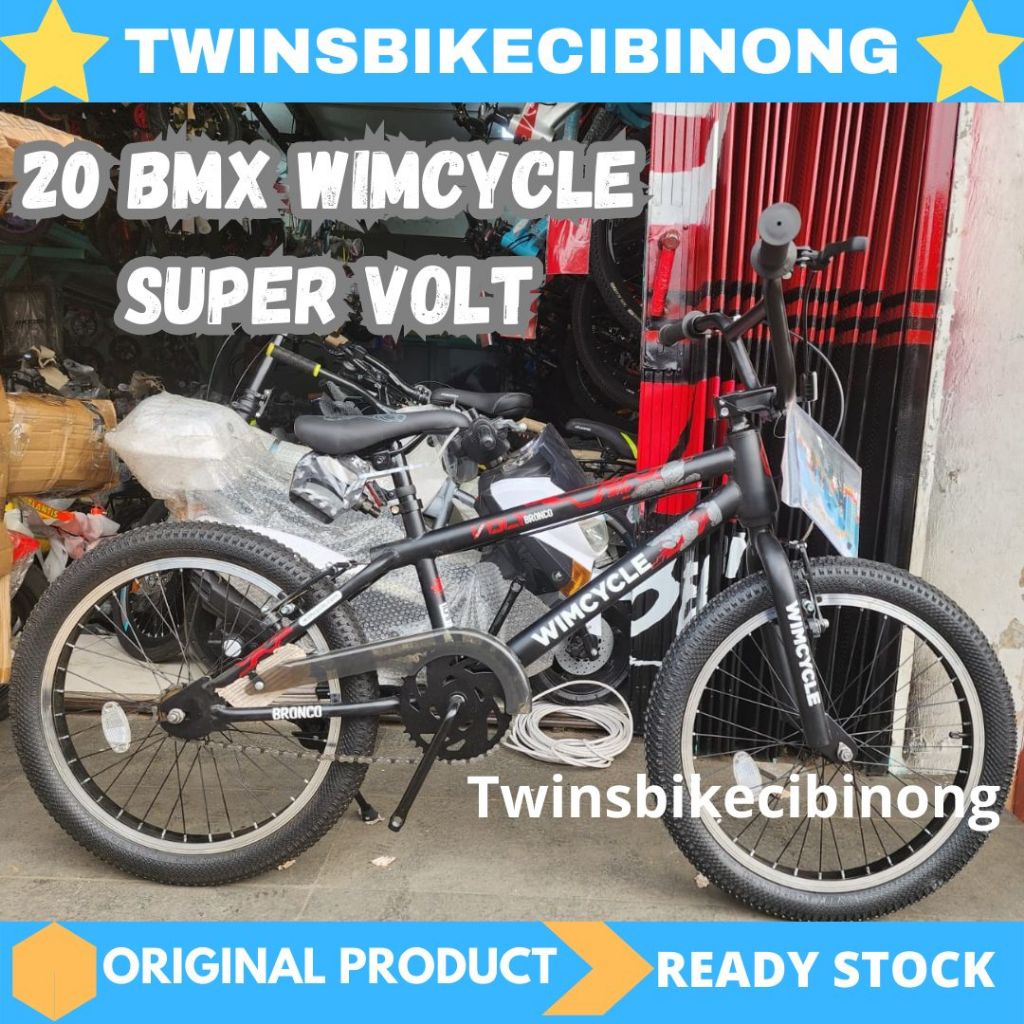 Jual Sepeda Bmx 20 Wimcycle Bronco Super Volt | Shopee Indonesia
