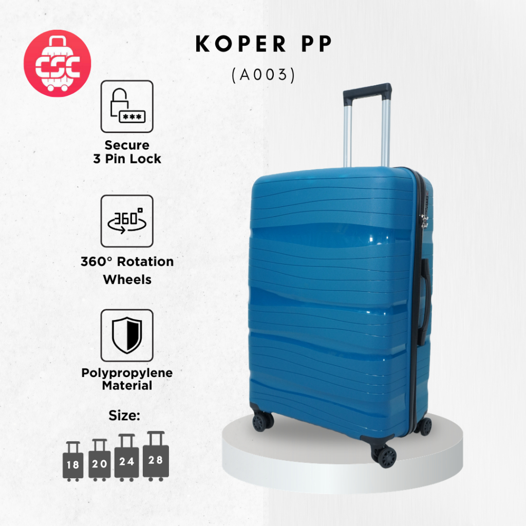 Jual ( A003 ) Koper Sultan / Koper Kabin 18, 20, 24, 28 Inch Gagang ...