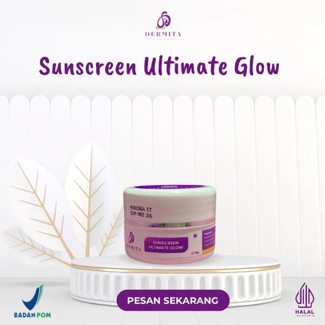 Jual DERMITA Sunscreen Ultimate Glow | Shopee Indonesia